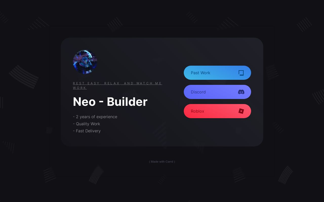 Neo's Portfolio